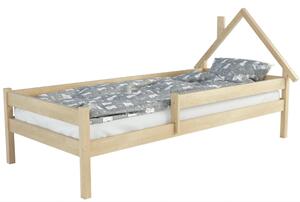 Detská posteľ Domček s komínom- rôzne rozmery Rozmer:: 160x80 cm | FAVI.sk