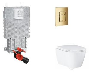 Grohe Uniset - Set predstenovej inštalácie, klozetu, dosky SoftClose a ...