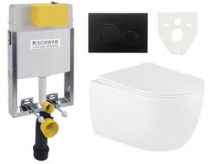 SCHWAB SET WC 199 podomietková nádržka na zamurovanie 3/6l, DN110mm ...