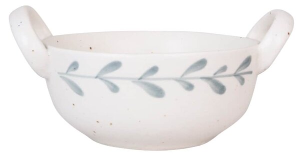 Kameninová miska s uchami Viola Leaf Green | FAVI.sk