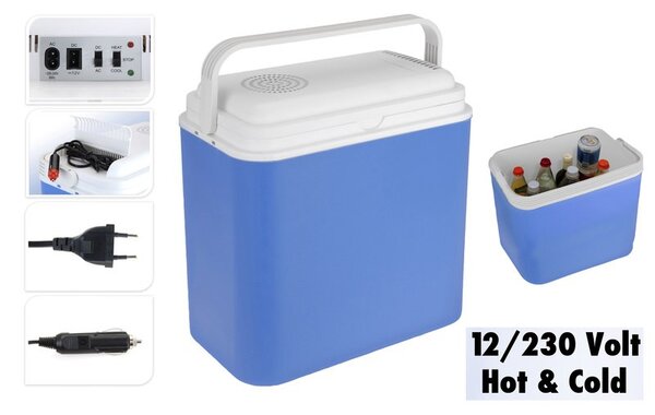 PROGARDEN Chladiaci box elektrický 12 V / 230 V / 24 litrov KO ...