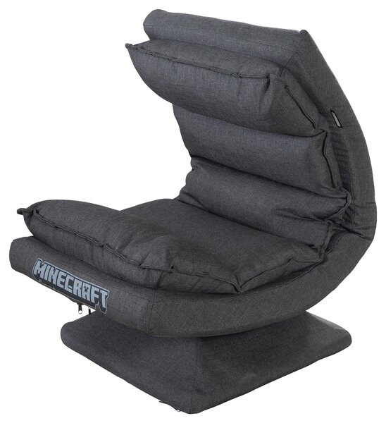 HERNÁ STOLIČKA, tkaná textília, sivá Minecraft - Späť do školy | FAVI.sk