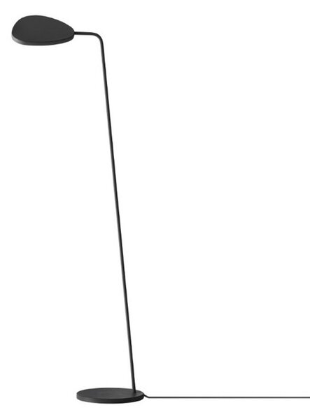 Muuto Leaf Stojaca Lampa Black - Obývacia izba | FAVI.sk