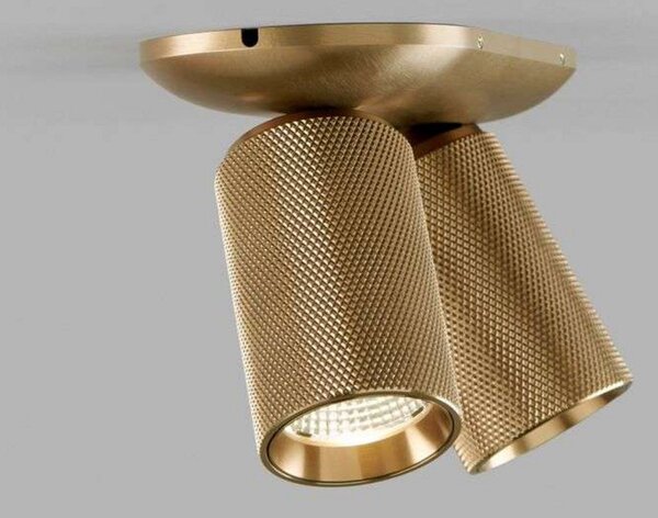 LIGHT-POINT Raw 2 Stropné Lampa 2700/3000K Brass - Obývacia izba | FAVI.sk
