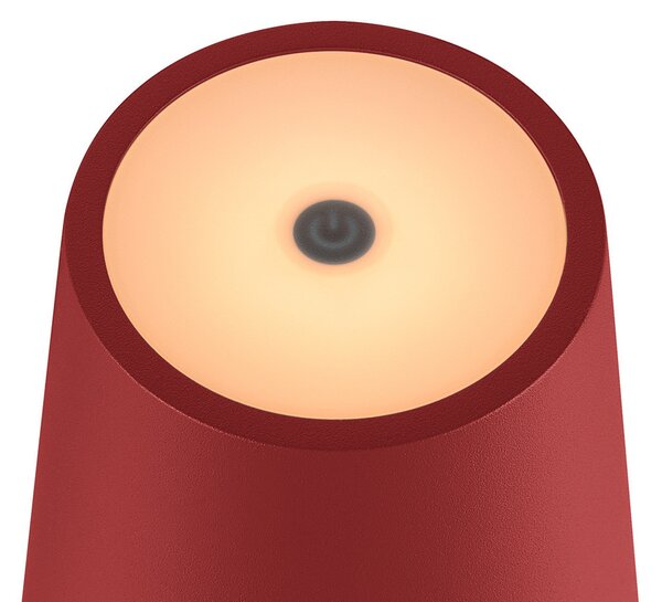 SLV Vinolina Two Portable Stolová Lampa 3-step IP65 Red - Terasa | FAVI.sk