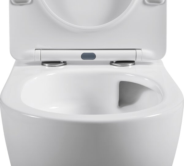 CERANO - WC závesné Cesso, Vortex Rimless + Slim/UF sedátko - biela ...