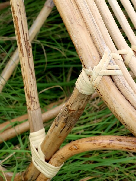 Prírodné bambusové lehátko Chair Bamboo - 210*80*28cm - Chic Antique ...