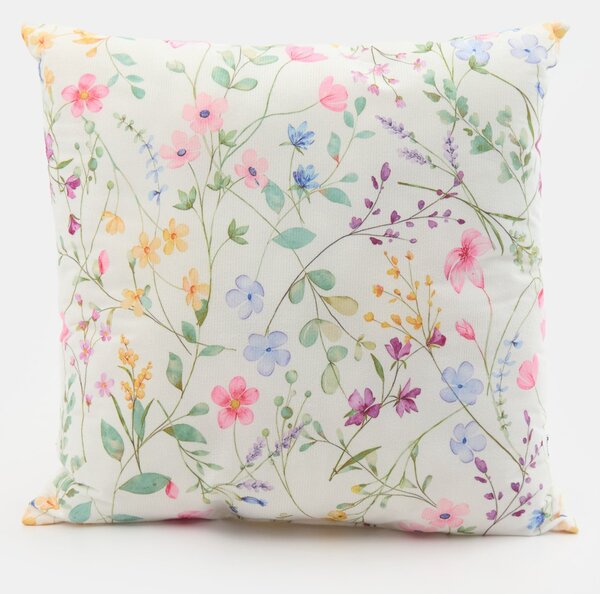 Sinsay - Dekoratívny vankúš s kvetmi - biela | FAVI.sk