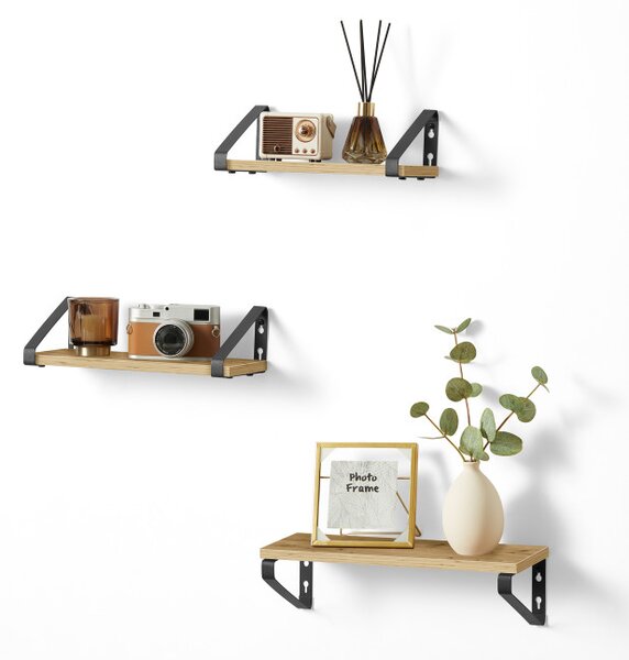 Sada troch nástenných políc LWS033B88 | FAVI.sk