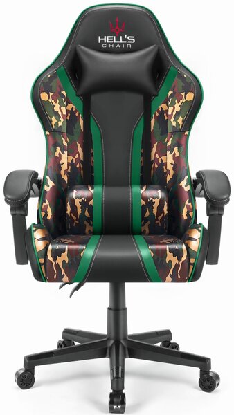 Hells chair Herná stolička Maskáčová Hell's Chair Battle Camo | FAVI.sk