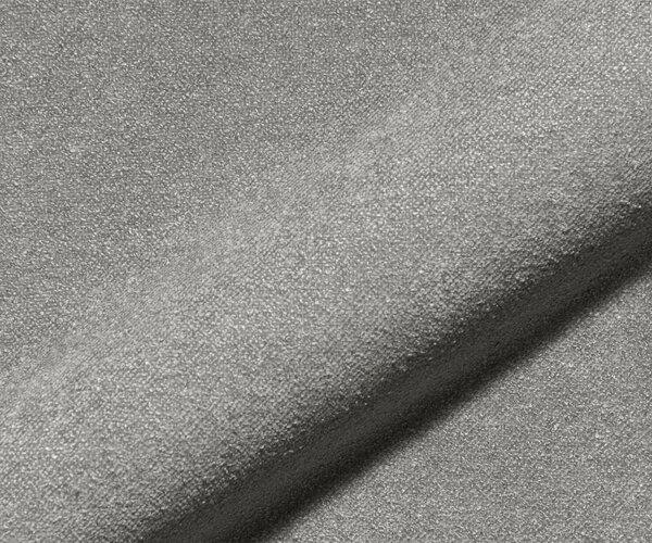 DELIFE Veľká pohovka Snoosh 400x150 cm štruktúrovaná látka mäkká sivá ...