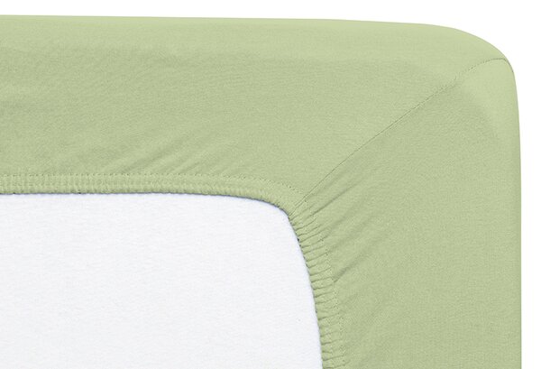 Prestieradlo na posteľ Avance Jersey 45 Grün 90-100x200 cm - Florella ...