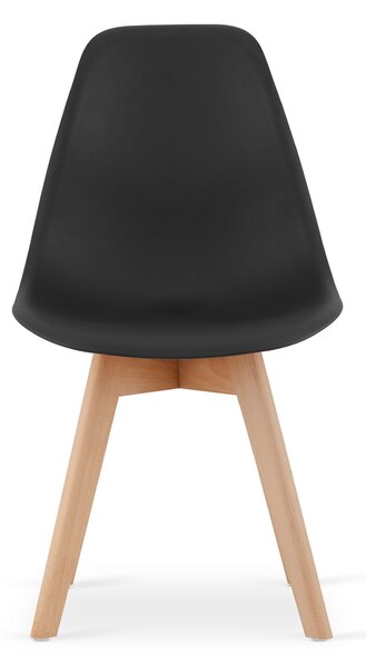 Súprava 4ks jedálenských stoličiek KITO čiernych | FAVI.sk