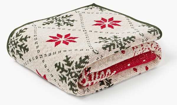 Pletená deka's vianočným motívom Starry | FAVI.sk