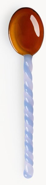 Ručne vyrobené sklenené lyžičky Duet, 4 ks | FAVI.sk