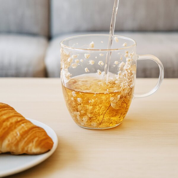 Dvojstenný hrnček DOUBLE kvety 0,35 l | FAVI.sk