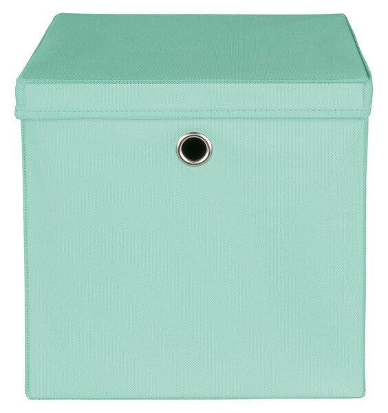 LIVARNO home Skladací úložný box s poklopom (mentolová) (100352192 ...