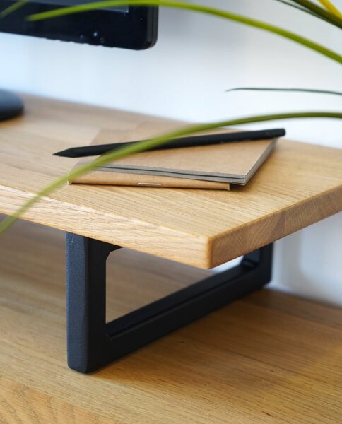 Podstavec pod monitor Base s masívnou dubovou doskou | FAVI.sk