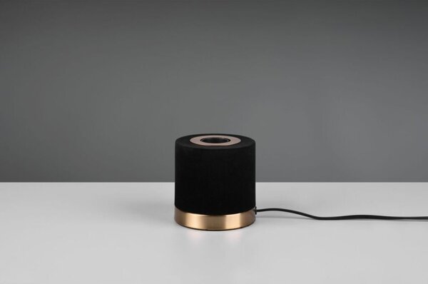 TRIO Reality R50691002 JUDY stolná lampička V110mm 1xE27 čierna | FAVI.sk