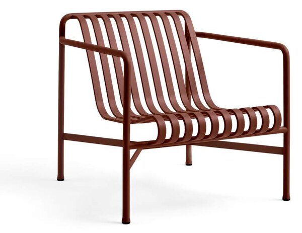 HAY Kreslo Palissade Lounge Chair Low, iron red | FAVI.sk