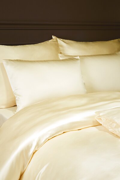 Obliečky Silk Ivory 100% Hedvábí 1x 140/200, 1x 70/90 | FAVI.sk