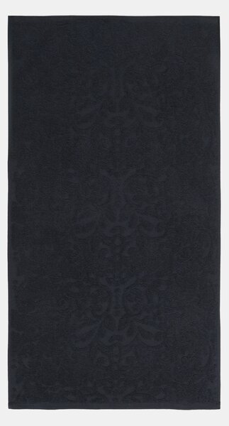 Sinsay - Bavlnený uterák s reliéfnym vzorom - čierna | FAVI.sk