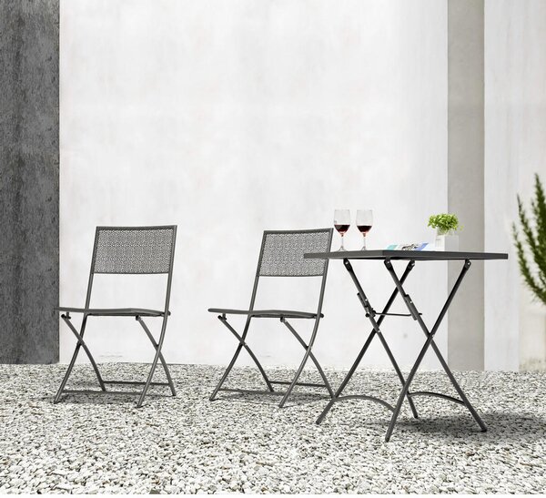 ZÁHRADNÝ SKLADACÍ STÔL, kov, 60/60/72 cm Ambia Garden - Záhradné stoly ...