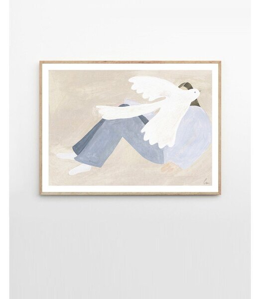 Plagát 70x50 cm Bright Bird – Clara Schicketanz – The Poster Club | FAVI.sk