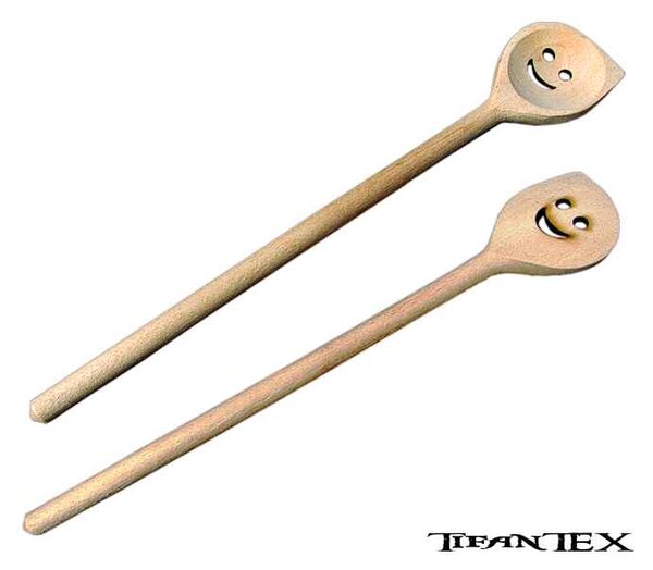 Varecha Smajlík 30cm (Drevená vareška) | FAVI.sk