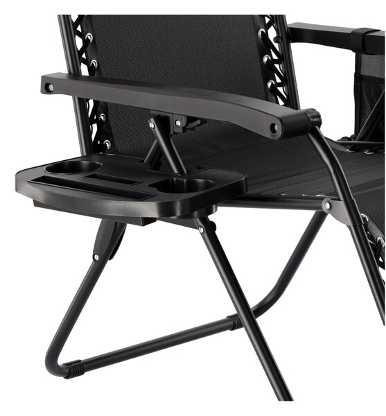 Garden Line LEŽÁK ZERO GRAVITY GARDEN, SKLADACÍ, SO STOJANOM, VRECKOM A ...