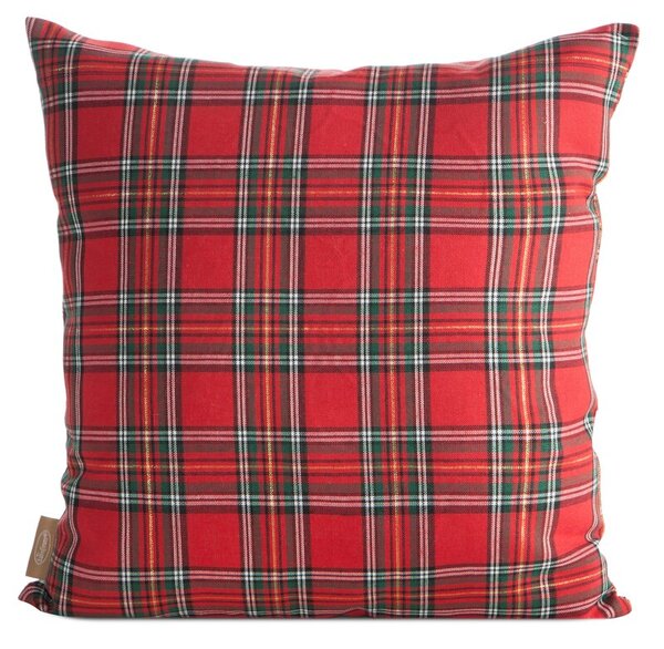 Metráž VIANOČNÁ OBLIEČKA NA VANKÚŠ 164 45X45CM ČERVENOZELENÁ | FAVI.sk