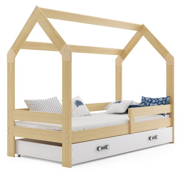 Detská posteľ DOMČEK DOMEK: Borovicová | FAVI.sk